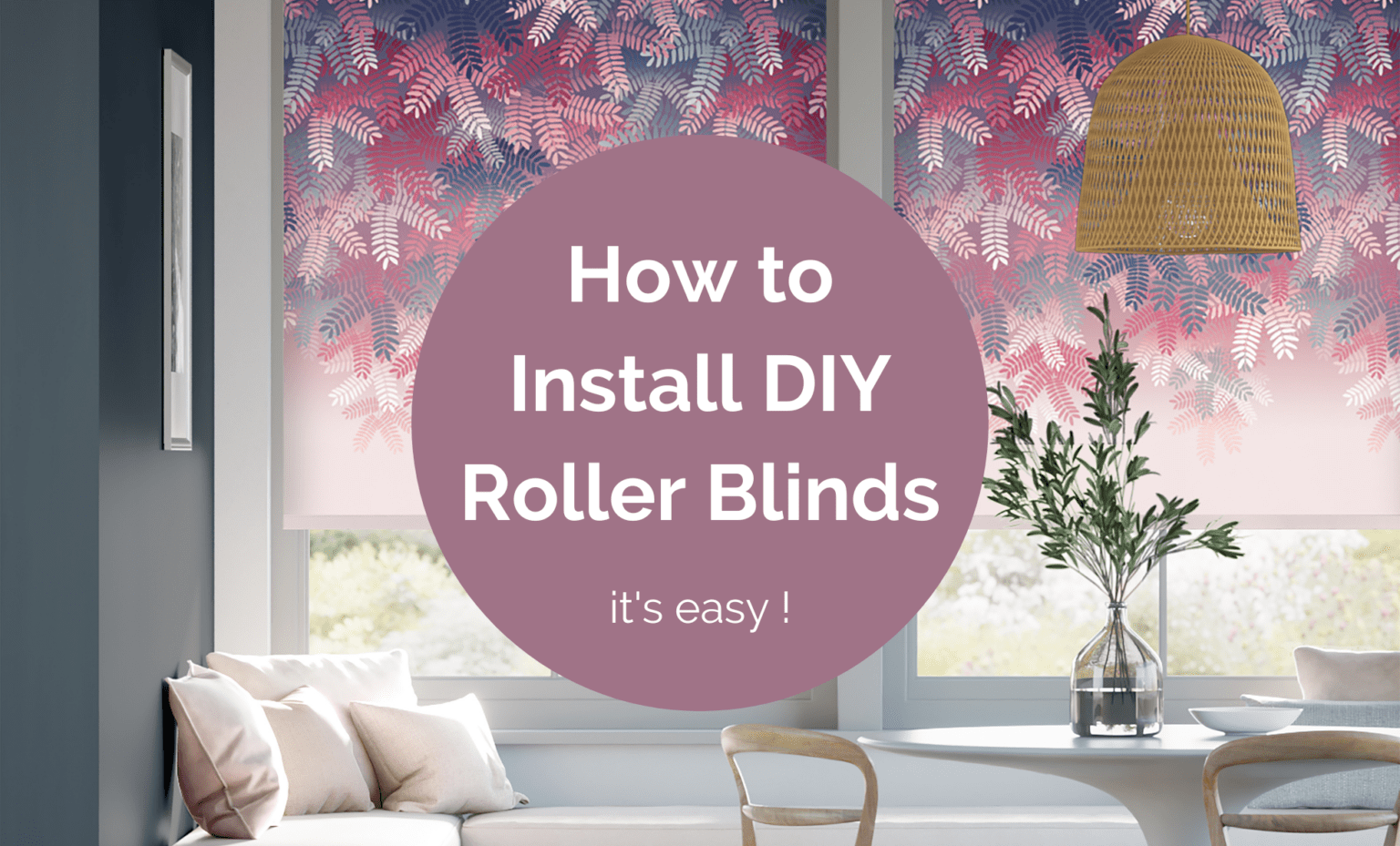 How to install DIY roller blinds - it's easy! - BlindsOnline Blog
